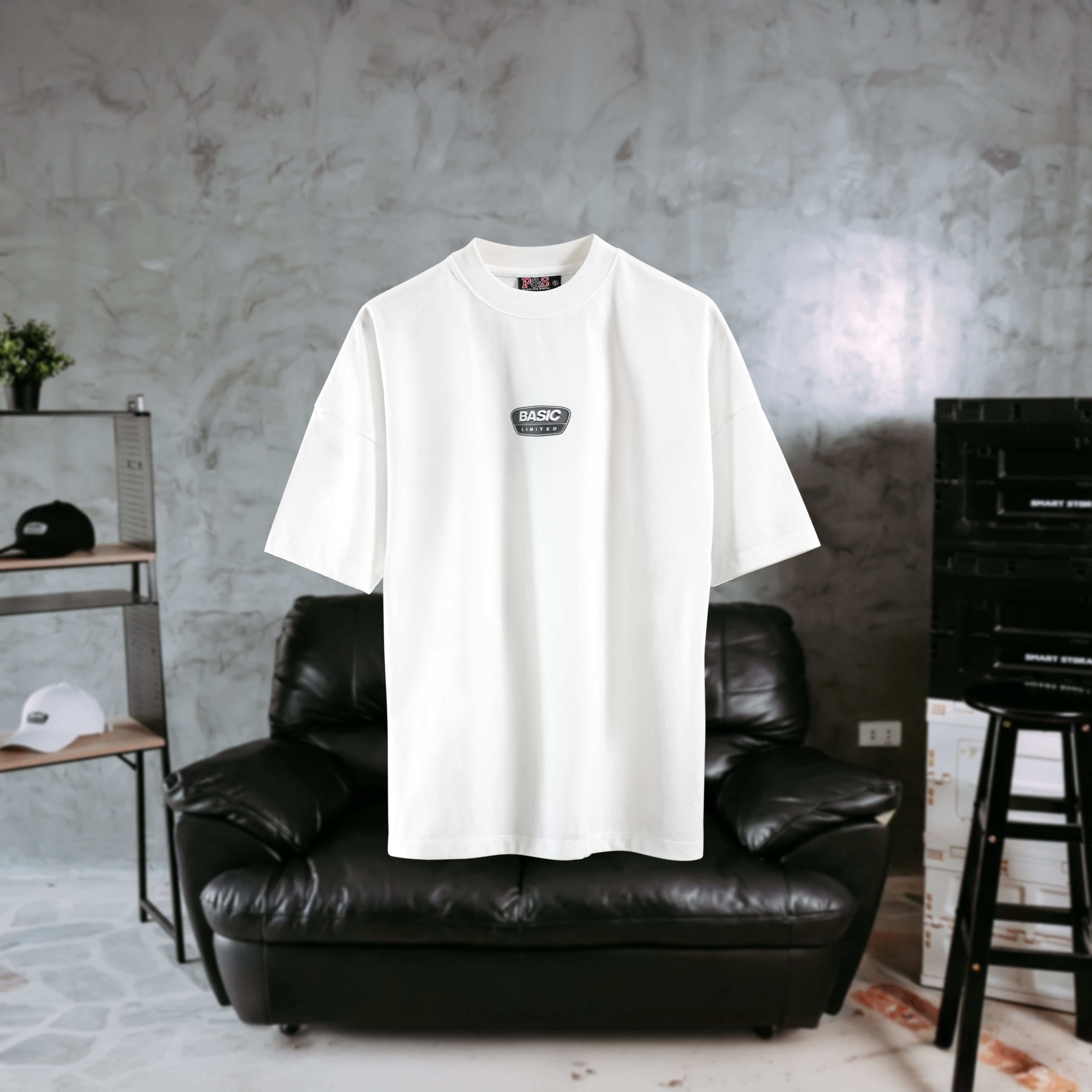 BASIC LTD IN OFF-WHITE – PLAIN&SIMPLE