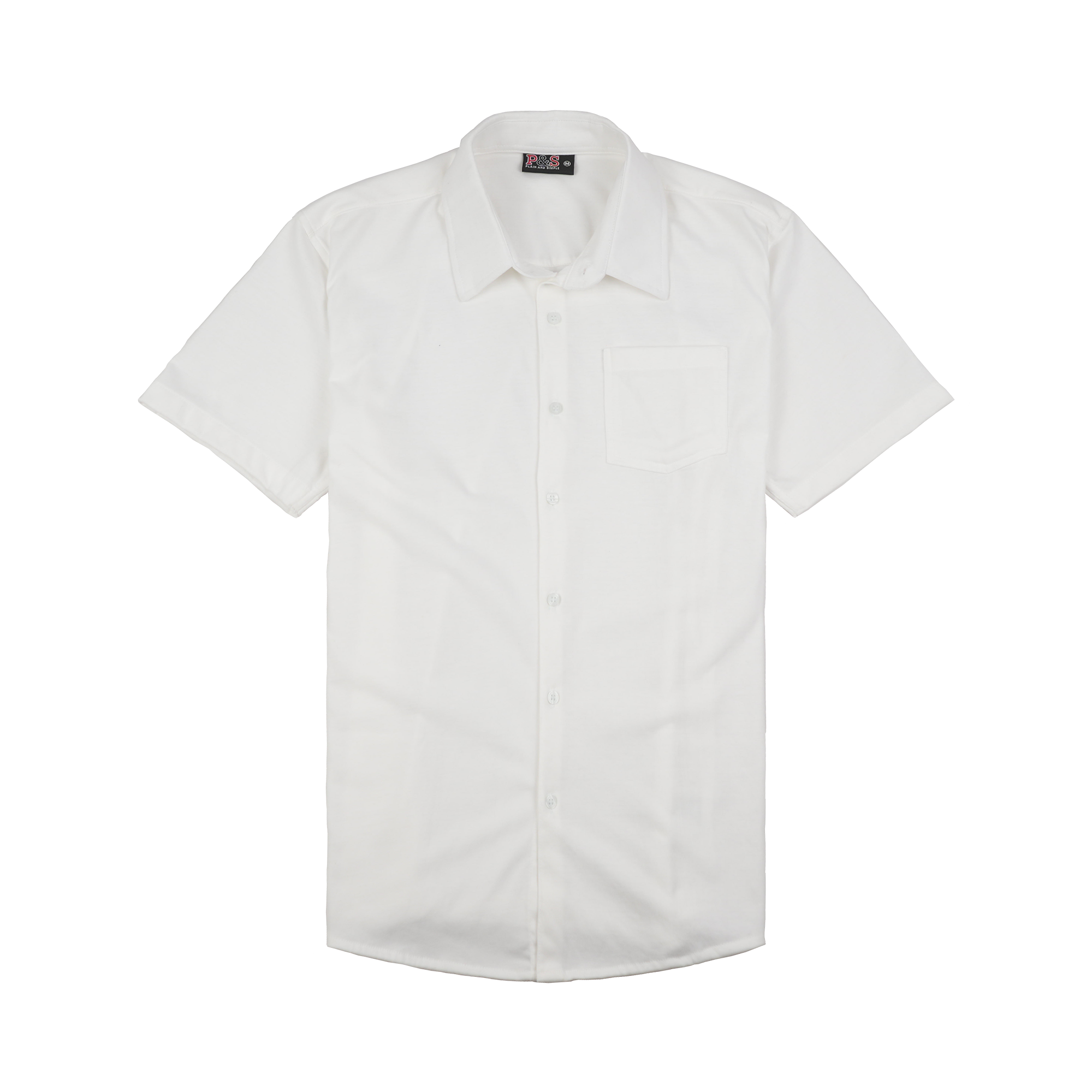BUTTON DOWN IN OFF-WHITE – PLAIN&SIMPLE