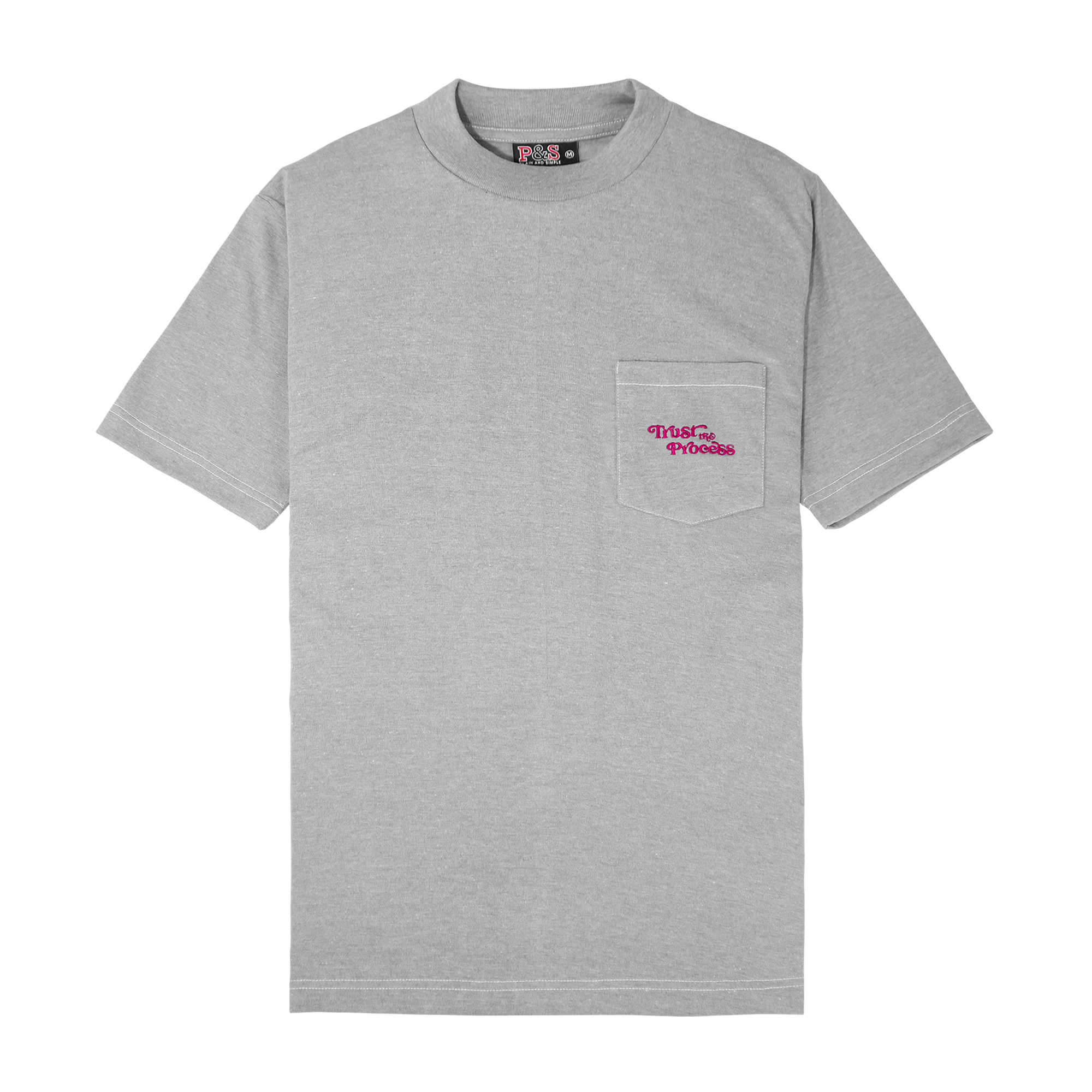 TRUST THE PROCESS GRAY – PLAIN&SIMPLE